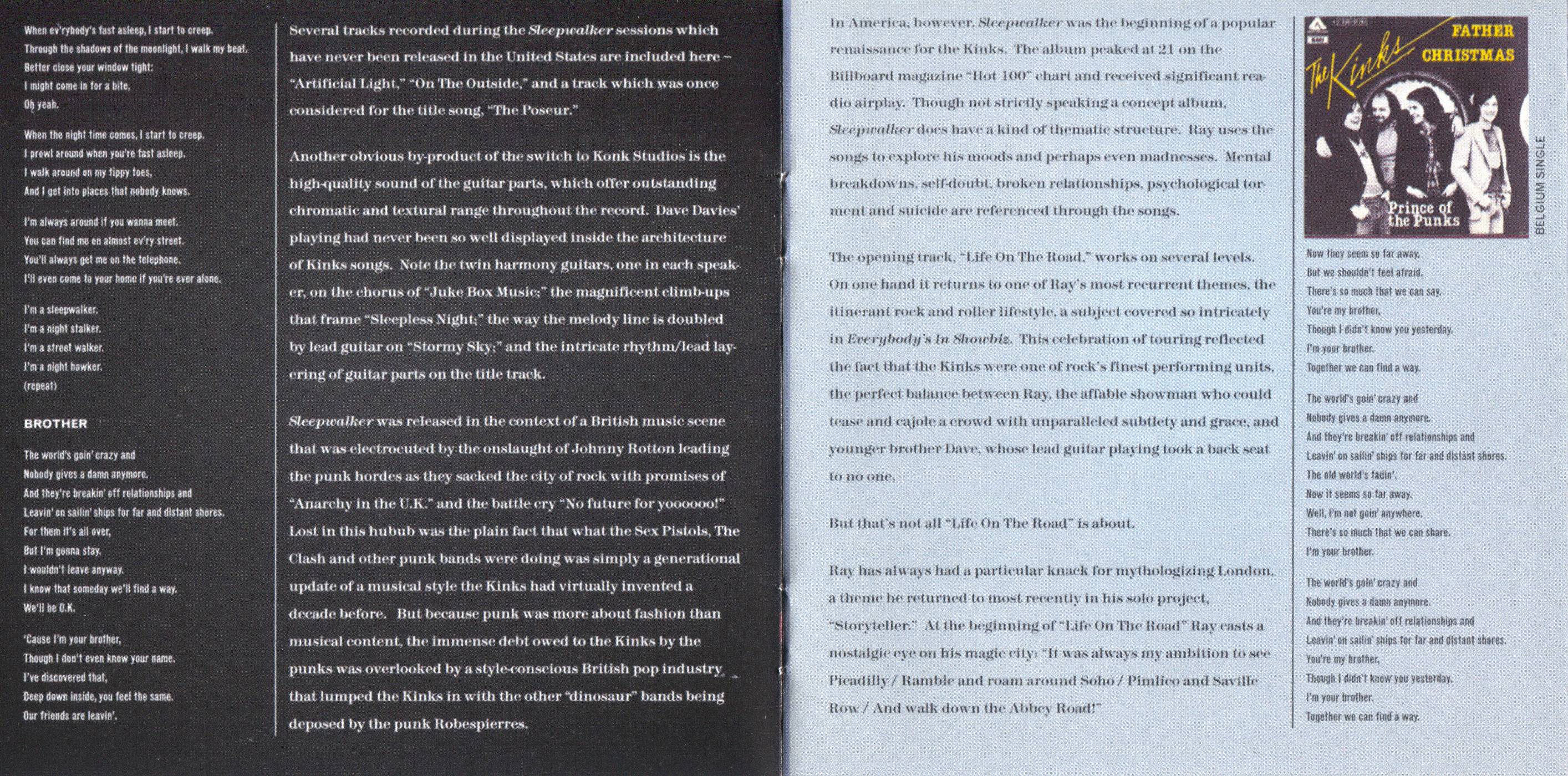 The Kinks Sleepwalker : Booklet6 US | CD Covers | Cover Century | Over ...